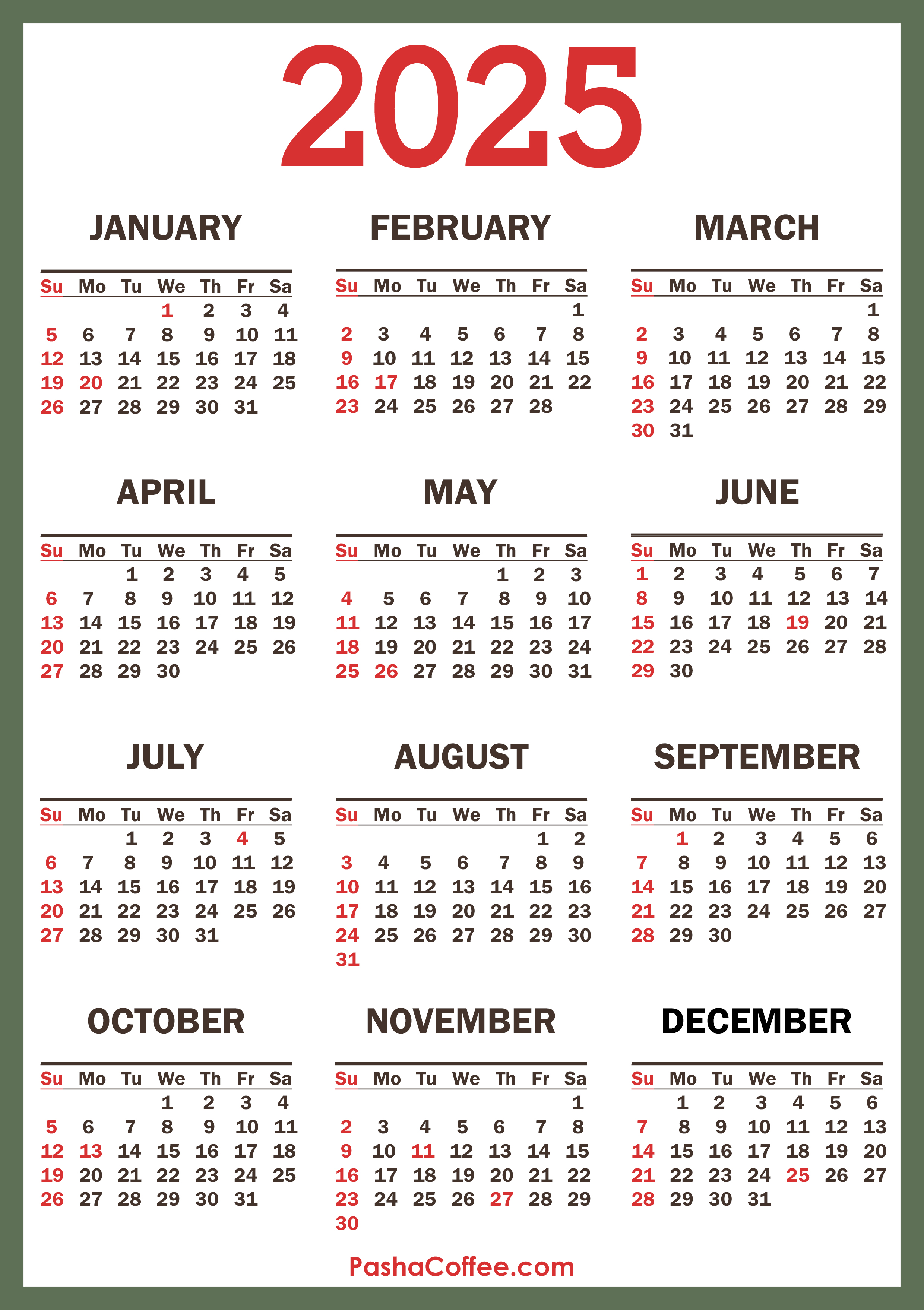Vertical Calendar Printable 2025 Noah Zahir Vertical Calendar Printable 2025 Noah Zahir